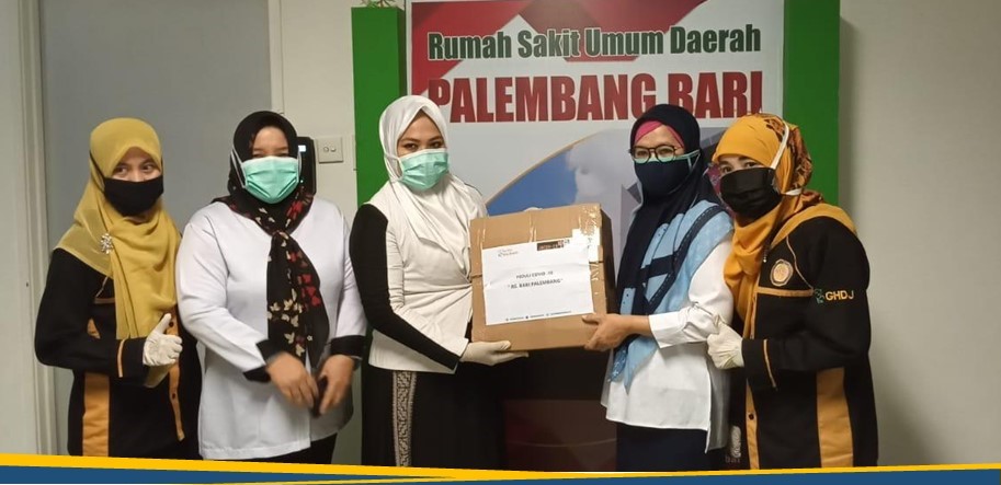 GHDJ dan GP. Jamu Jabar Peduli COVID-19 di Palembang