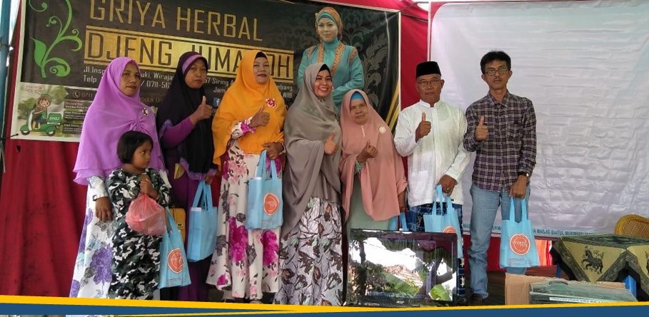 GHDJ dan GP. Jamu Jabar Peduli COVID-19 di Palembang